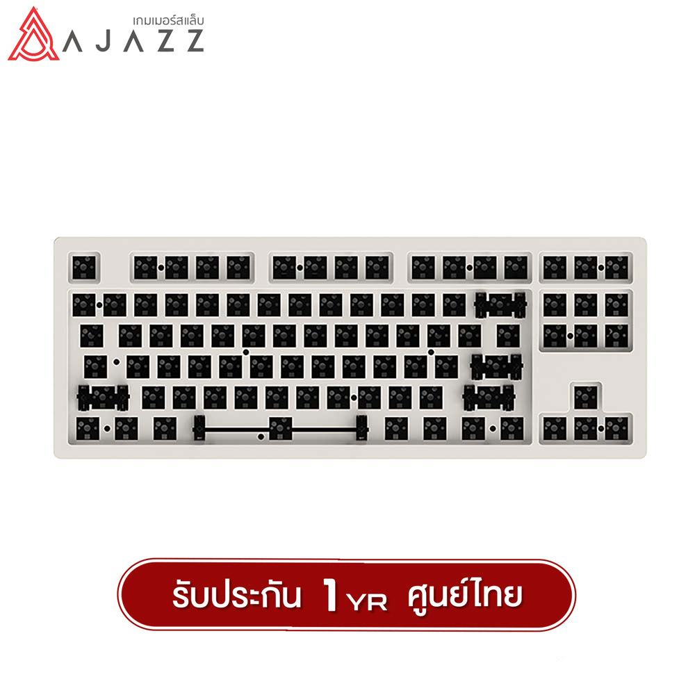 Ajazz AKC087 Steel-Stacked Body Frame Mechanical Keyboard Jasmine Bare ...