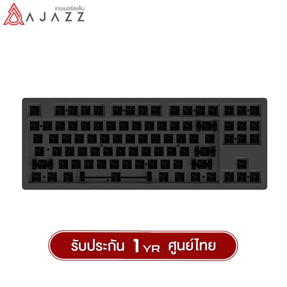 Ajazz AKC087 Steel-Stacked Body Frame Mechanical Keyboard Berry Barebo ...