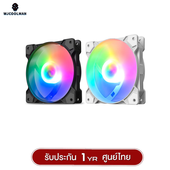 WJCOOLMAN Flare Fixed ARGB 12cm Cooling Fan – Gamers Lab TH