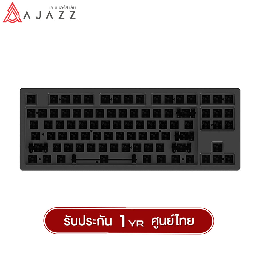 Ajazz AKC087 Steel-Stacked Body Frame Mechanical Keyboard Jasmine Bare ...