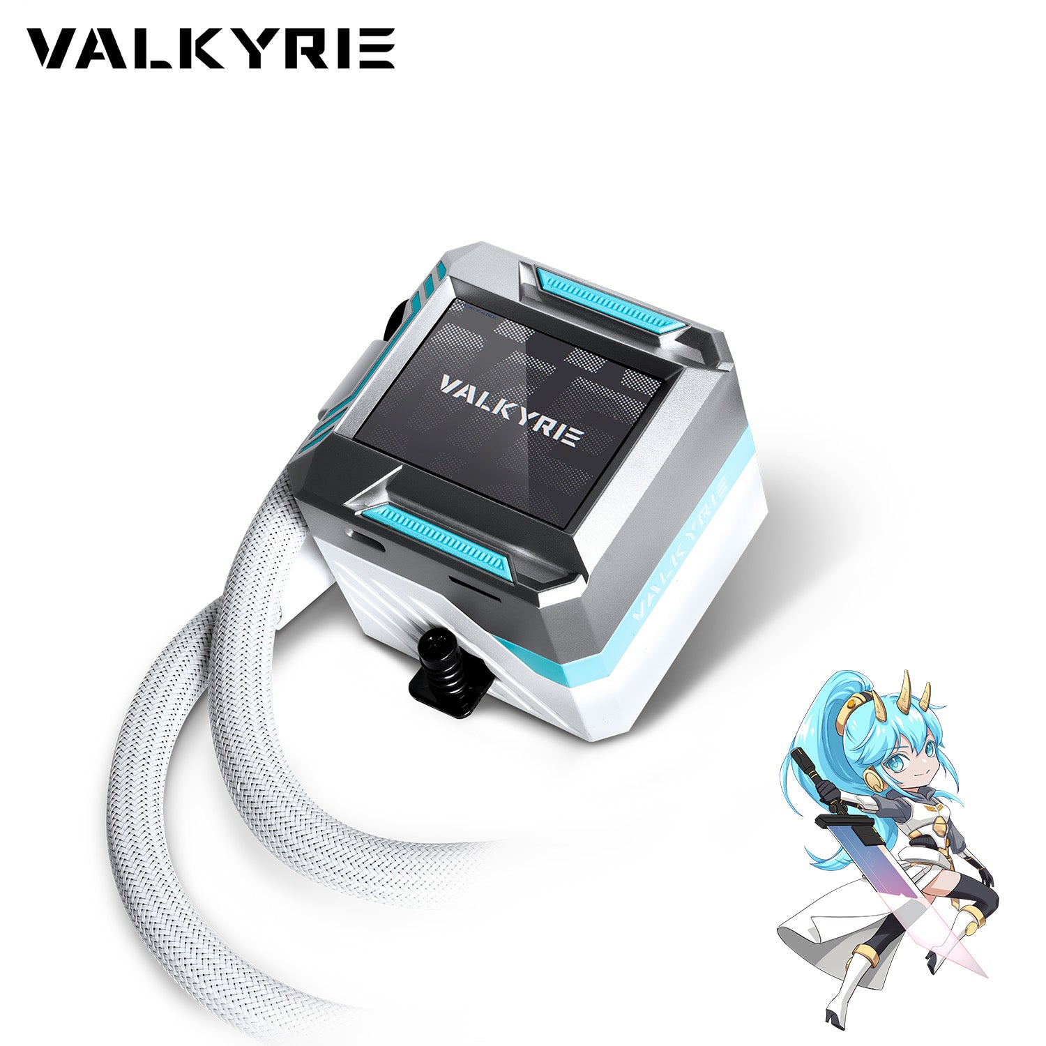 Valkyrie E240 Valkyrie LED Screen Liquid Cooling – Gamers Lab TH
