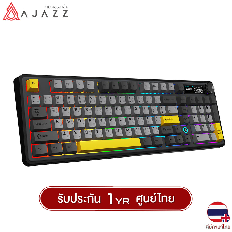 Ajazz AK980 LCD Maila Switch – Gamers Lab TH