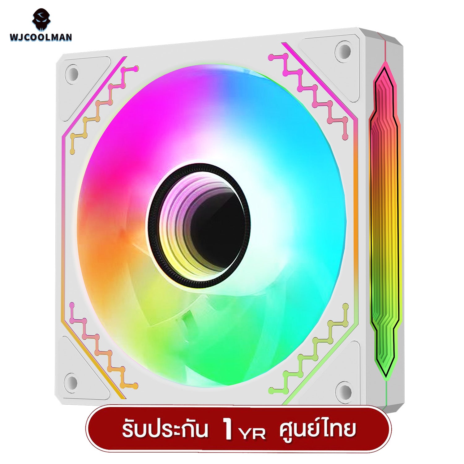 WJCOOLMAN Mirror GT ARGB Side View 12cm Cooling Fan – Gamers Lab TH