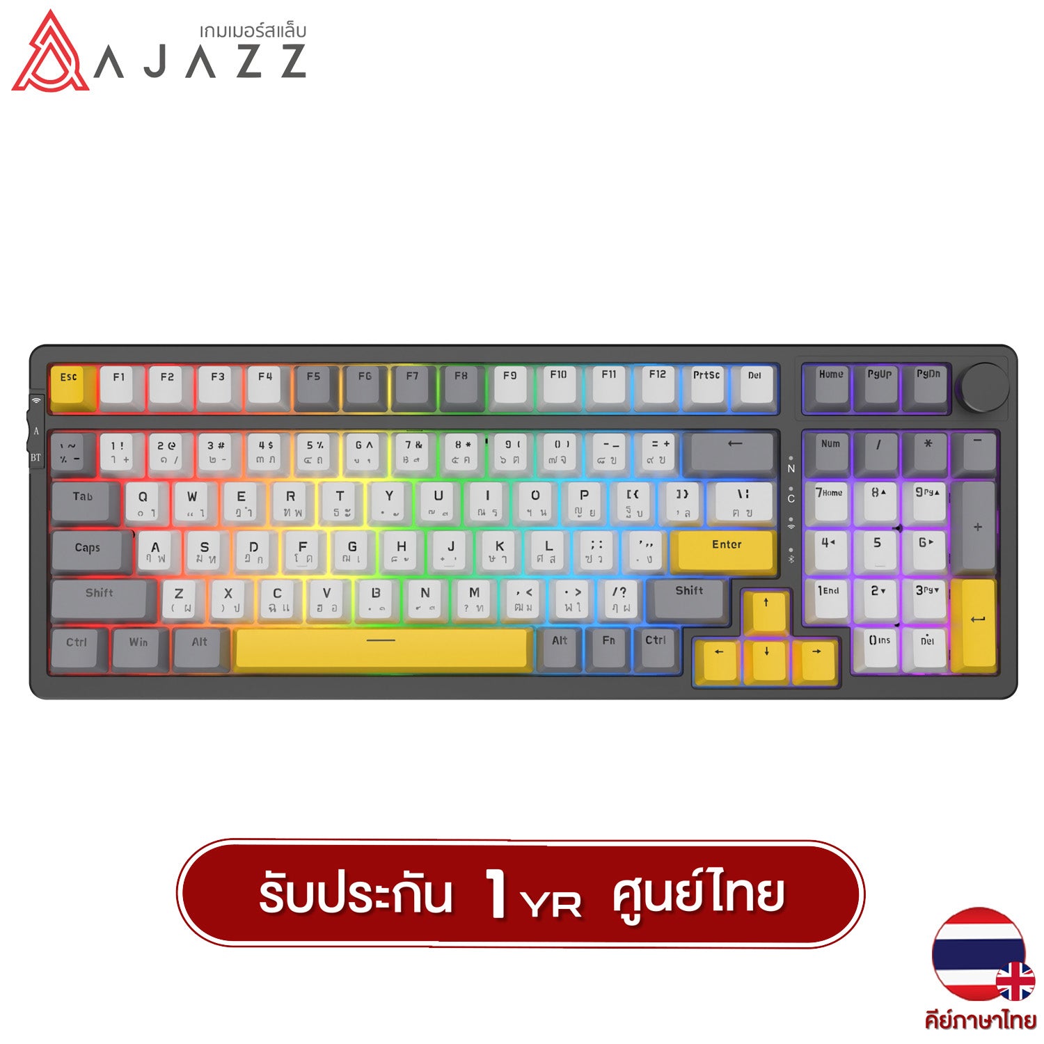 Ajazz AK992 – Gamers Lab TH