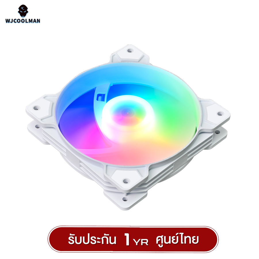 WJCOOLMAN Flare Fixed ARGB 12cm Cooling Fan – Gamers Lab TH
